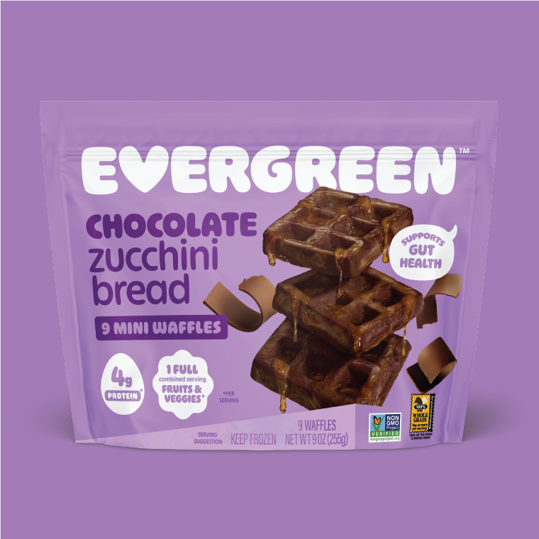Chocolate Zucchini Bread Mini Waffles (5 Bags) – Eat Evergreen Inc