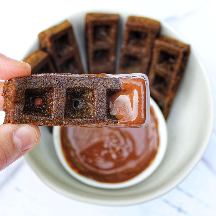 Pumpkin & Pecan Frozen Mini Waffles (5 Bags) – Eat Evergreen